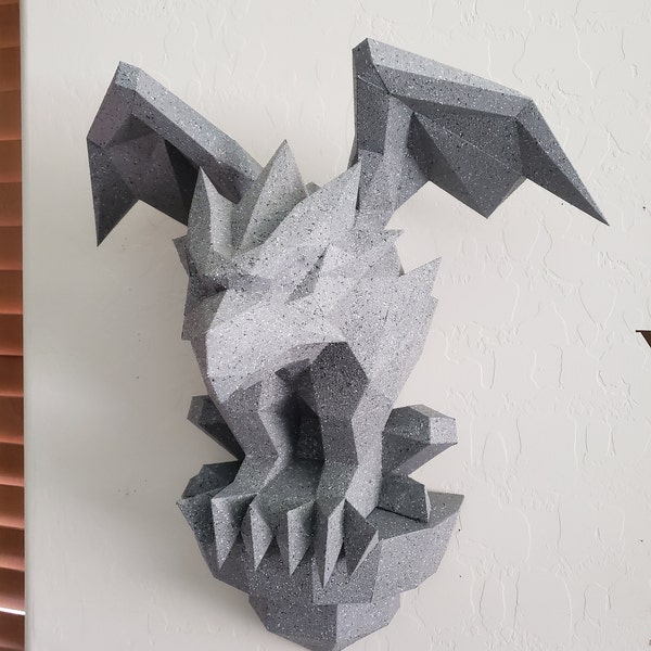 Gargoyles B, Papercraft , DIY , Low Poly , PDF Papercraft , Fantasy ...