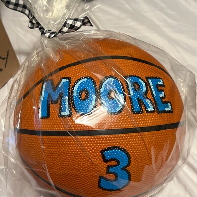 Personalized Standard Size Basketball Custom Hand Painted Basketball ...