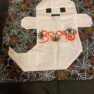 Halloween BOO Embroidery Design, Boo Machine Embroidery Design, BOO ...