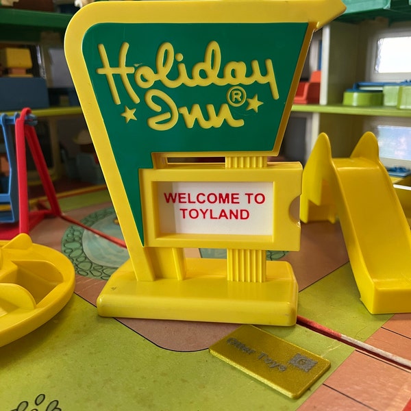 3D Printed Replacement Sign and Inserts for Vintage Hotel Playset - Etsy