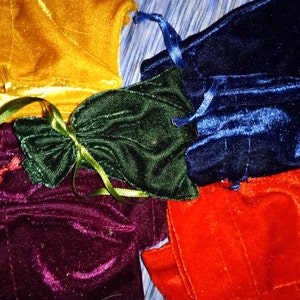 Velvet Drawstring Bag 2nd Quality, 3x4, 4x6, 6x9, 8x13 In. Thick Plush ...
