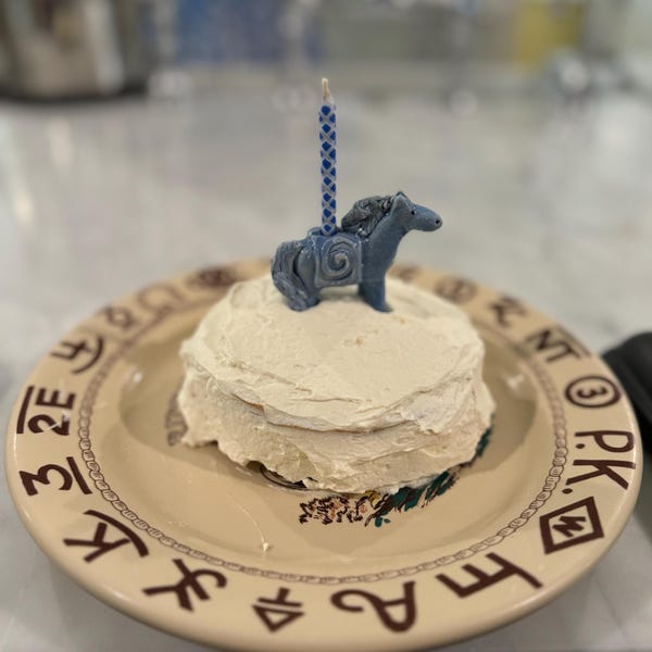 Woodland Animals Birthday Candle Holders, Unicorn, Squirrel, Skunk ...