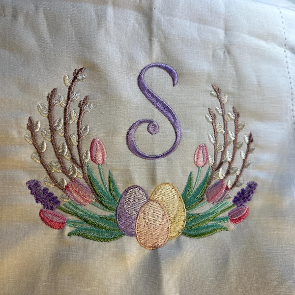 Easter Frame Machine Embroidery Design - 6 Sizes - Etsy