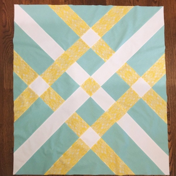 Fishing Net Modern Quilt PDF Download - Easy Sewing Great for Beginners ...