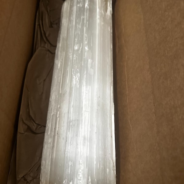 MASSIVE Natural Selenite Logs, Raw Selenite Crystal Display Specimens ...