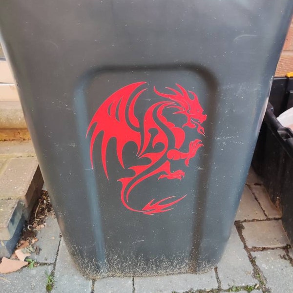 Dragon Decal Wales Sticker Vinyl Car Bonnet Side Sticker Decal Wall Art ...