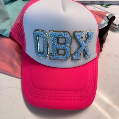 Smiley Face Trucker Hat Glitter Happy Face Hat Spring Break Hat ...