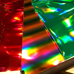 27 x 18'' Bright Neon Color Faux Leather | Etsy