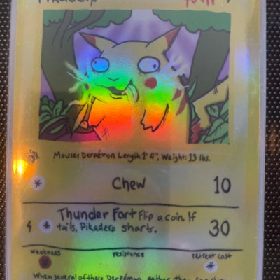 Rick Astley Rick Roll Rickroll Gx Ex Vmax V Pokémon Card Orica ...