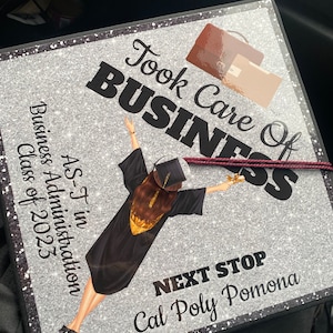 Graduation Cap Topper Label/criminal Justice Major/ Future FBI - Etsy