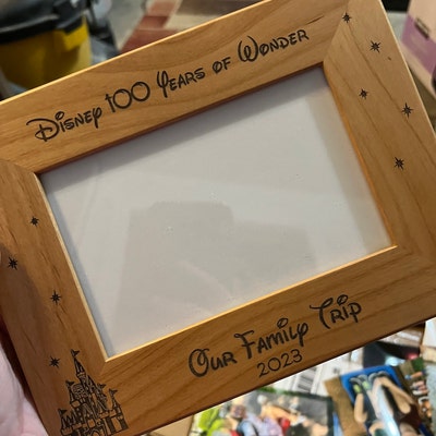 Personalized Picture Frame, 5x7, Custom Gift, Disneyland, Disneyworld ...