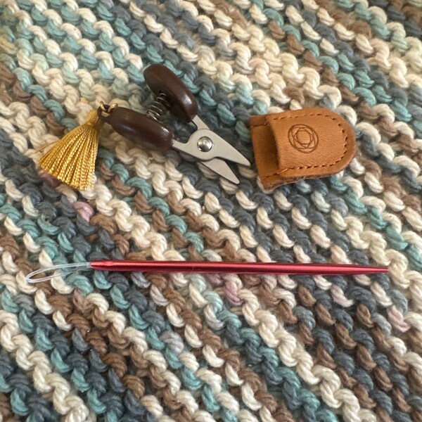 Drawstring Bag With Koki Kit - Hydrangea Weaving Sashiko (kuguri-zashi ...