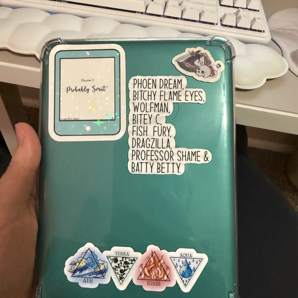 Can’t Talk, Busy Reading Text Green Sticker, Bookish Merch ...