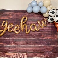 Cowboy Balloon Garland, Yeehaw, First Rodeo, Western Balloon Garland ...