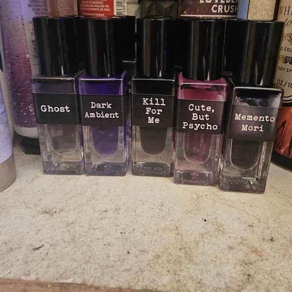 STORMY NIGHT, Gothic Fragrance, Perfume Oil, Witchy Scents - Etsy
