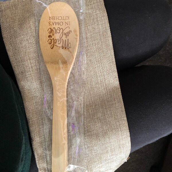 Personalized Kitchen Spoon - Custom Engraved With Your Name(s) - Etsy