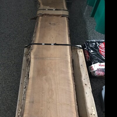 Spalted Sugar Maple Live Edge Slab 171 X 24-36 X - Etsy