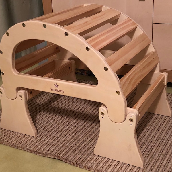 Yoga Backbender Pro, Yoga Bench, Backbending Bench, Iyengar Yoga Props ...