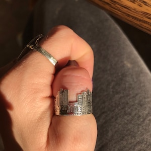 Custom City Ring Cityscape Ring Travel Ring Skyline Ring | Etsy