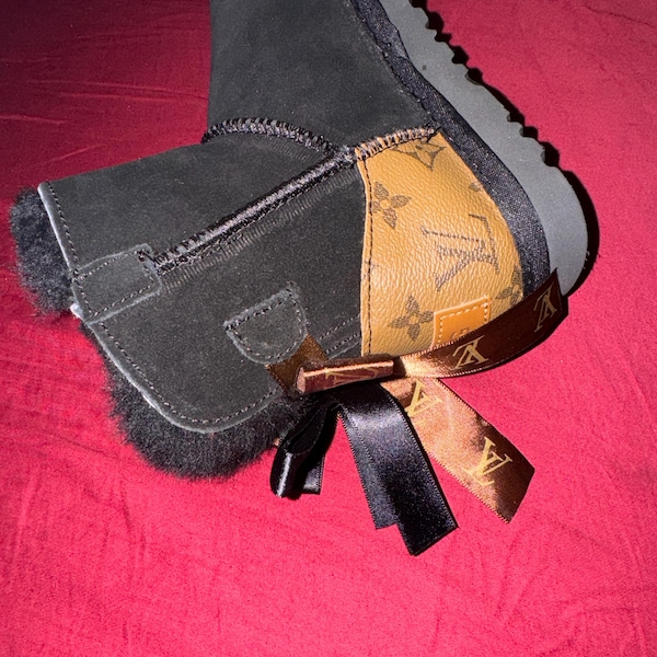 UGG Custom Bling UGG Boots With Bling 2 Bows OR 3 Bows, Rhinestone Ugg ...