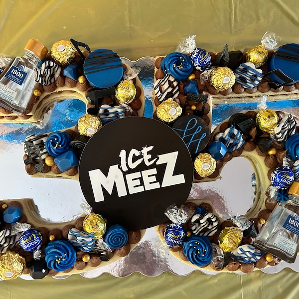 Custom Image Logo or Text Cake Topper Business Logo Cake Topper ...