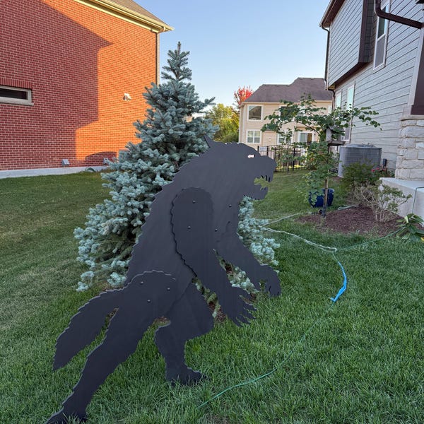 All-weather Scary Werewolf Yard Display - Etsy