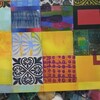 Yellow Collage Papers, Stencil Papers, Yellow Gelli Prints, Hand ...