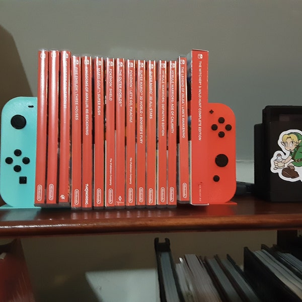 Nintendo Switch Joy Con Bookends - Nintendo Bookends, Gaming Book Ends ...
