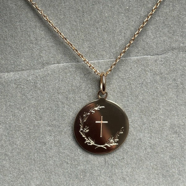Sacred Feminine Jewelry MOON CYCLE Pendant 17mm Moon Phases Necklace ...