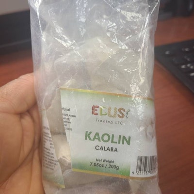 1kg Kalaba Marble Chalk Kaolin Calabar-edible Clay - Etsy