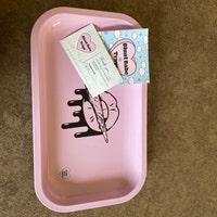 Pink Lips Rolling Tray // Cute Rolling Trays // Weed Tray // Custom ...