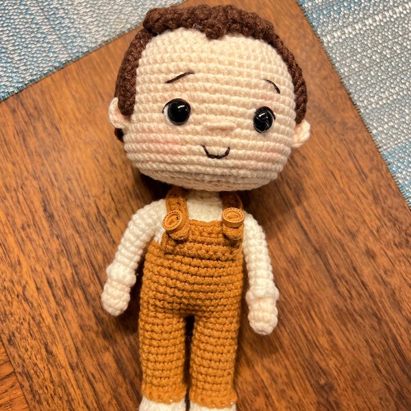 Custom Look Alike Crochet Doll, Personalized Mini Me Doll, Handmade ...