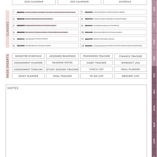 Undated Purple Landscape Teacher Digital Planner for iPad and Tablet ...
