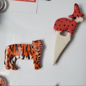 MADE TO ORDER Ceramic Dachshund Magnet Fridge Magnet Dog Mom | Etsy