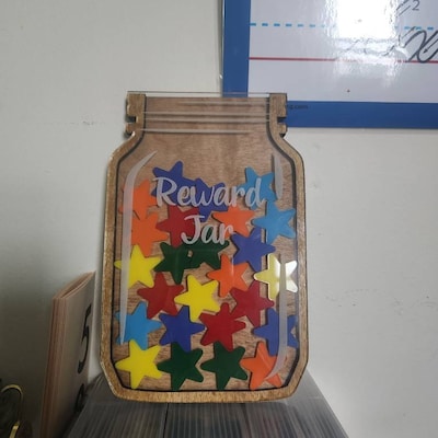 XL Star Jar Classroom Fun 100 Days of School Classroom - Etsy