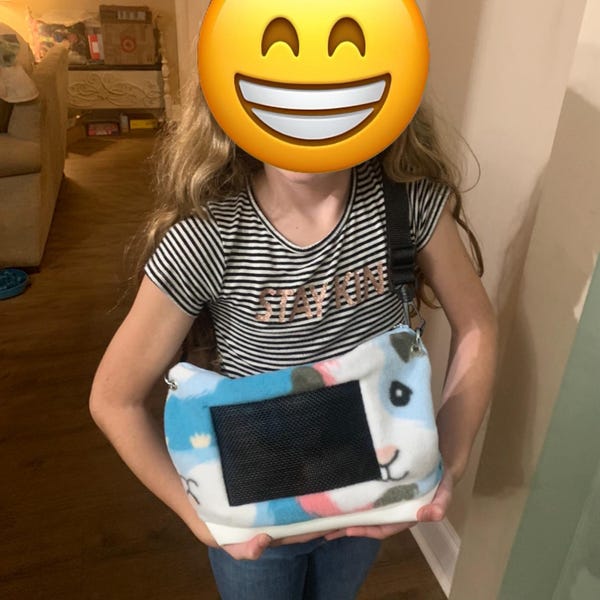 Snuggle Ball Pit Large Fleece Reversible Hanging Pouch, 4 Detachable ...