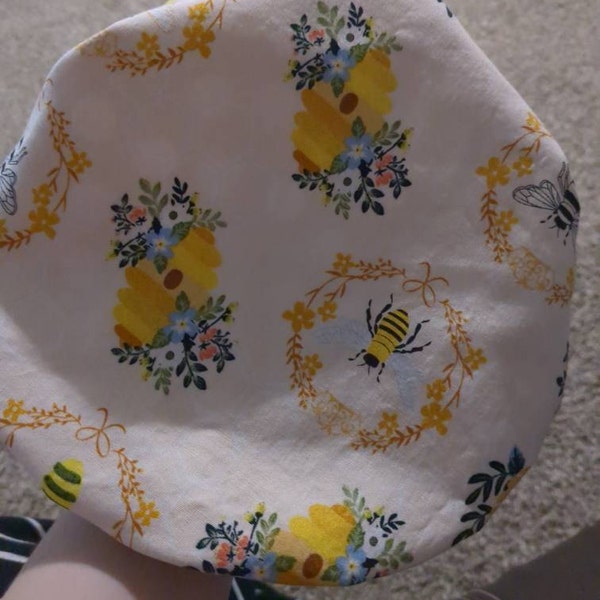 Emily Rust Floral Cone Pot Holder Cast Iron Handle Covers Pot Holders ...