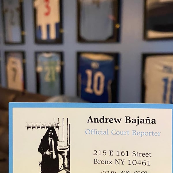 Court Reporter Business Cards - Etsy