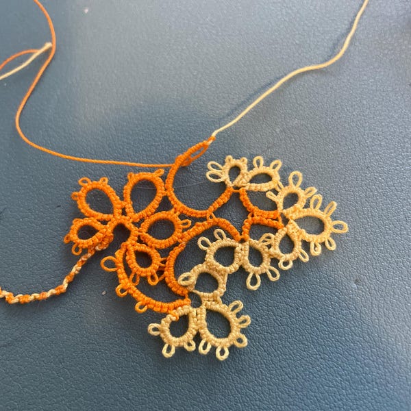 Tatting Pattern "maple Leaf" PDF Instant Download - Etsy