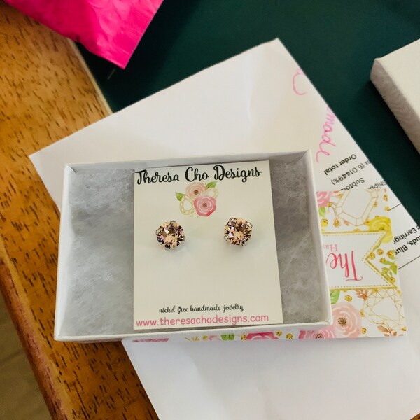 Swarovski Ruby Red Mickey Crystal Earrings Ruby Mouse Earrings, Ruby ...