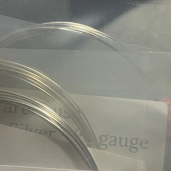 Sterling Silver Wire, ROUND, Length Options, Choice of Gauge & Temper ...