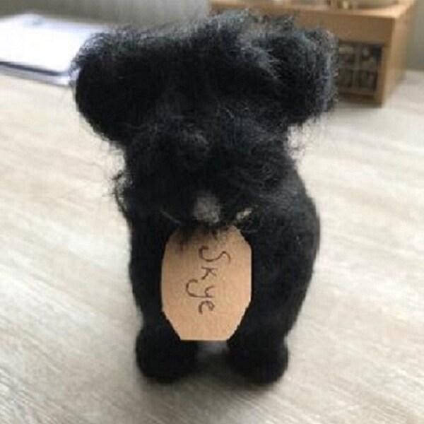 Cockapoo / Poodle Sculpture Custom Needle Felted Pet / Dog Sculpture - Etsy