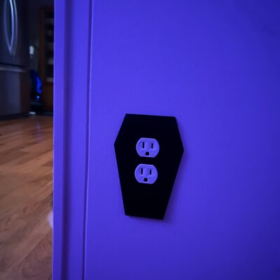 Bat Light Switch Cover / Gothic Home Decor / Goth Home Decor / Haunted ...