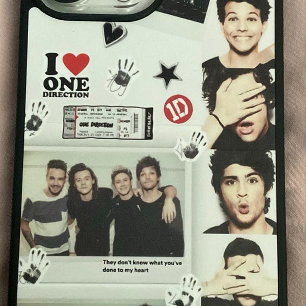 1D Phone Case Directioner Aesthetic One D Case Direction Harry Liam ...