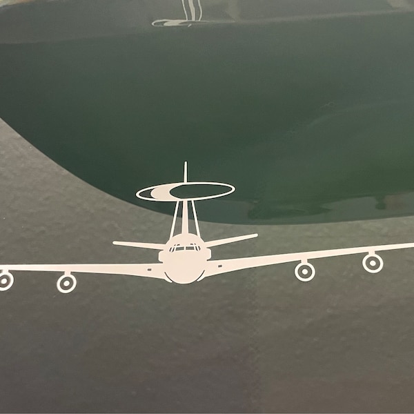 E-3 Sentry AWACS [front] E3 Sentry, E-3 AWACS, Boeing E-3 Tinker, E-3 ...