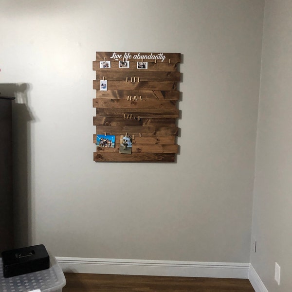 Photo Board, Picture Display, Picture Board, Wedding Photo Display ...