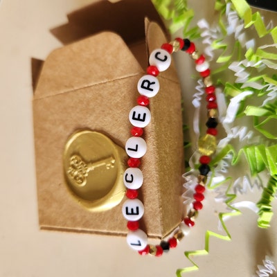Max Verstappen & Checo Perez Red Bull F1-inspired Bracelet - Etsy