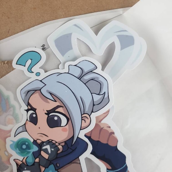 Jett Revive Me, Jett! Valorant Spray Waterproof Sticker - Etsy