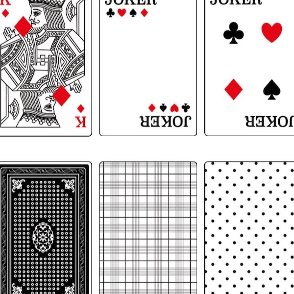 All 52 Playing Cards Full Deck | Printable | Instant Digital Download ...