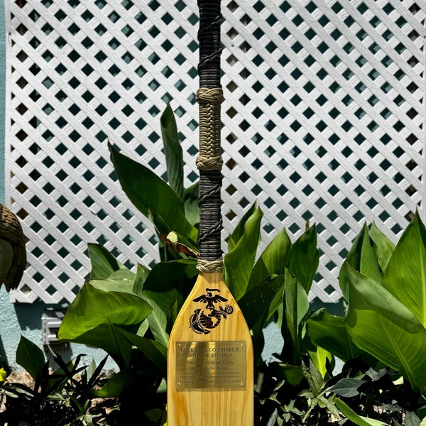 MARINE WRAPPED PADDLE 36" (woodland) - Etsy